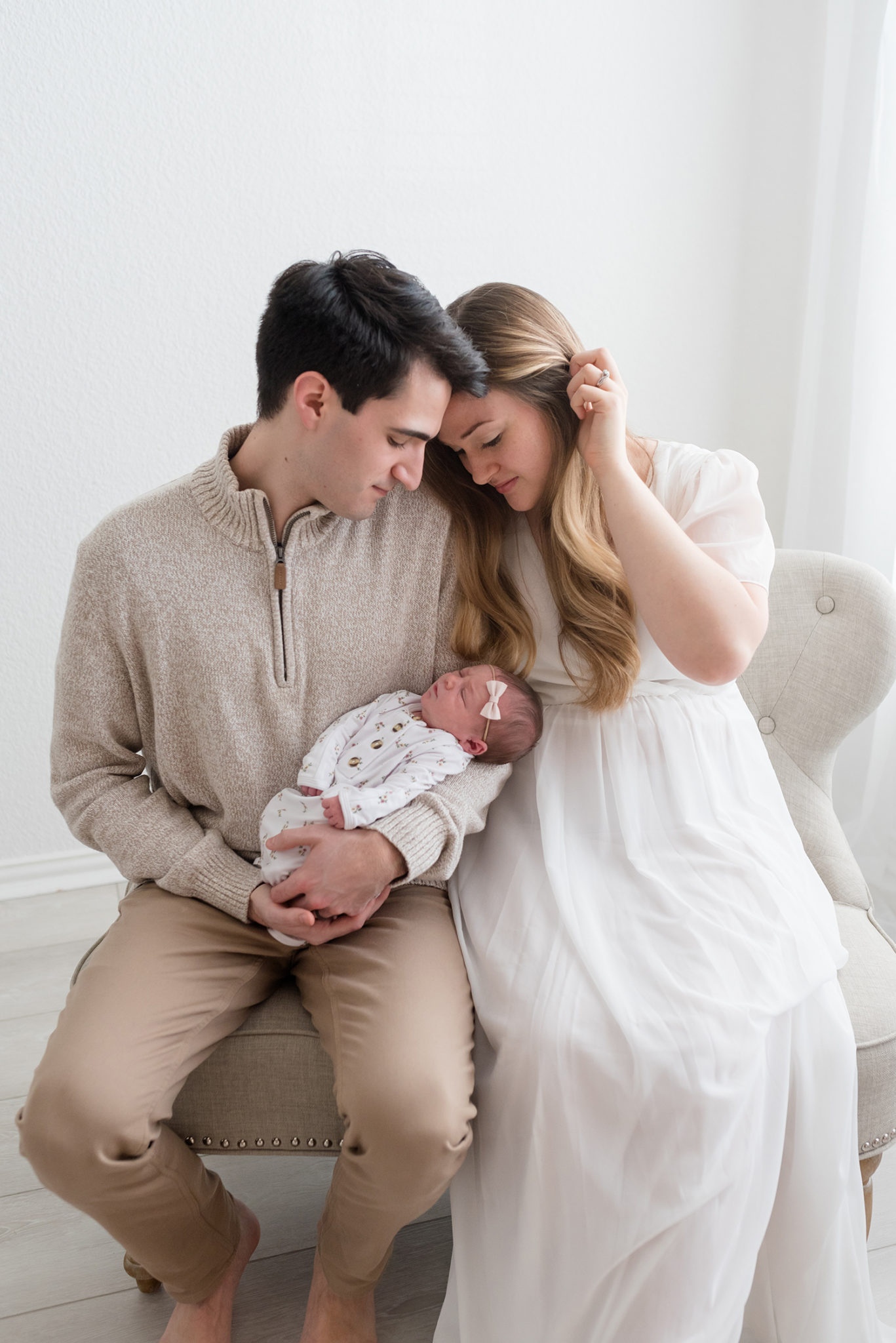 Newborn Photo Session in Home Studio | Dallas Area Family Photographer